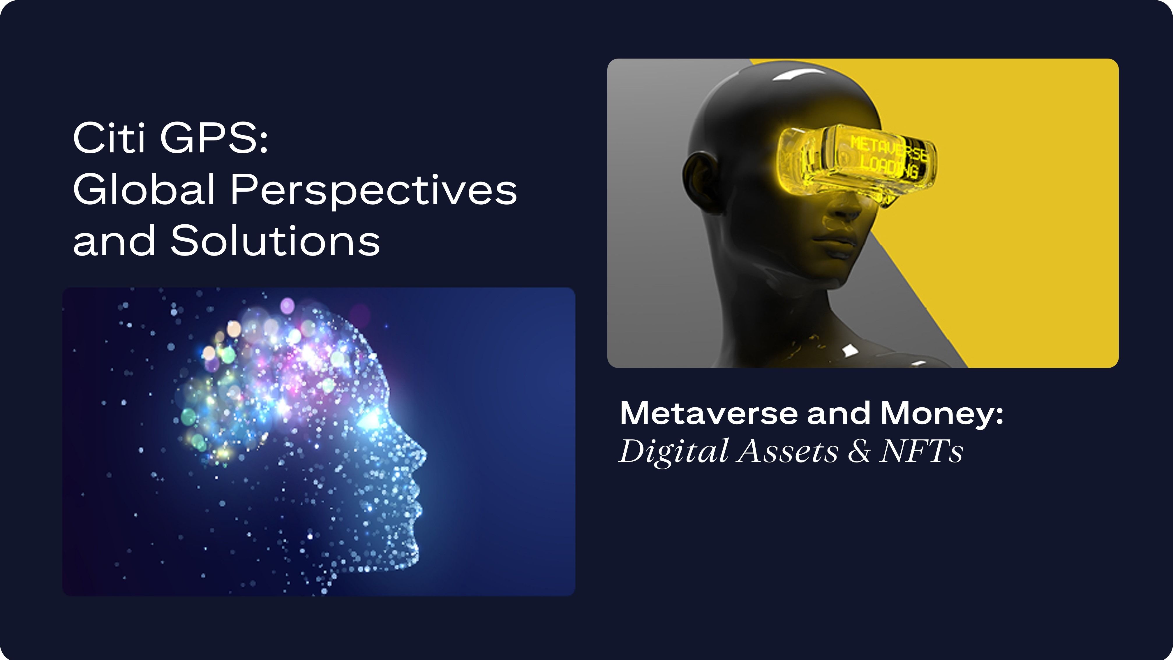 Digital Assets & NFTs | Metaverse and Money