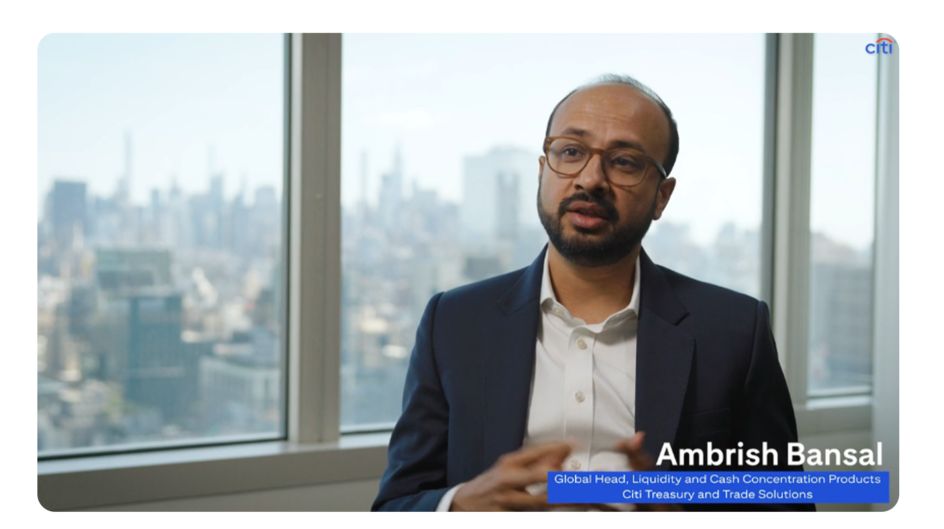 Citi real-time funding with Ambrish Bansal
