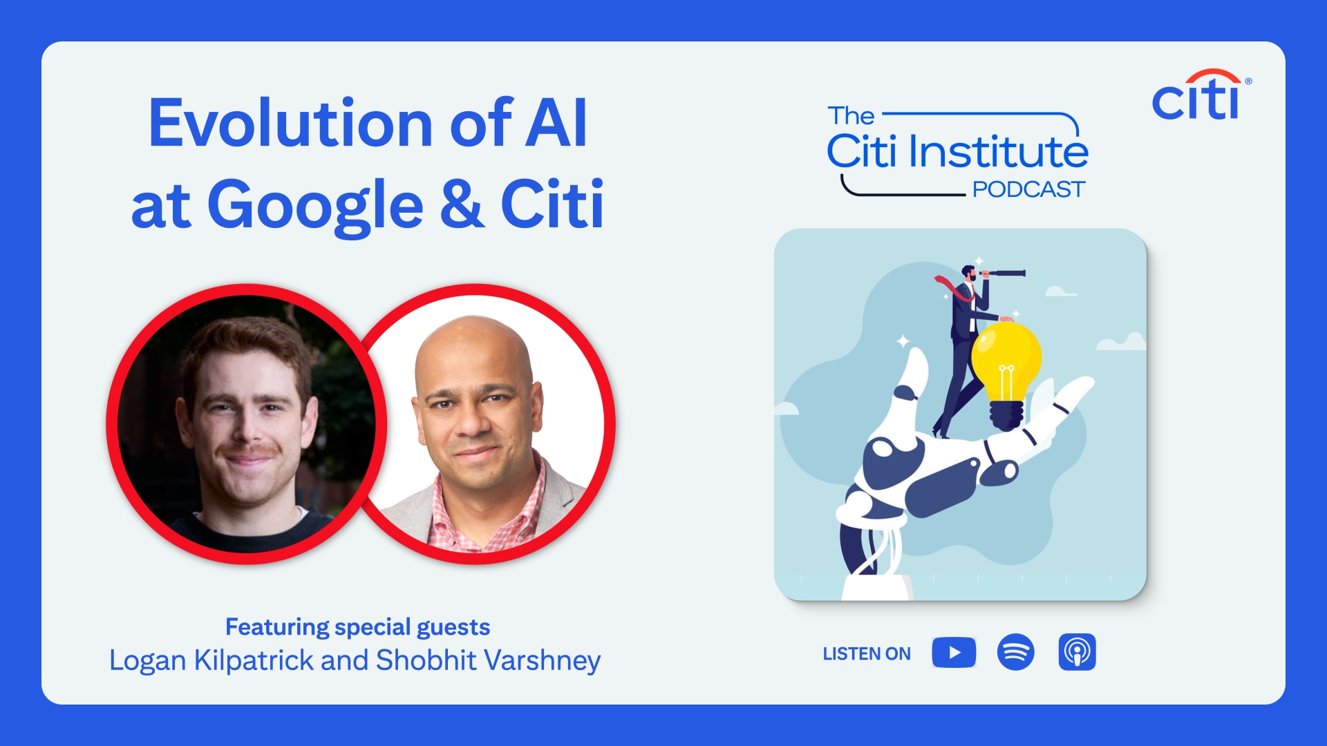 Evolution of AI at Google and Citi